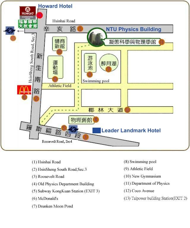 ps .Thereis a restaurant in the gymnasium beside the conference site ...